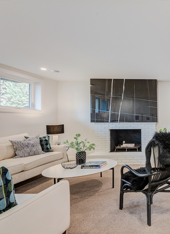 Beautiful Basement Renovations | Calgary | LUSH Interiors